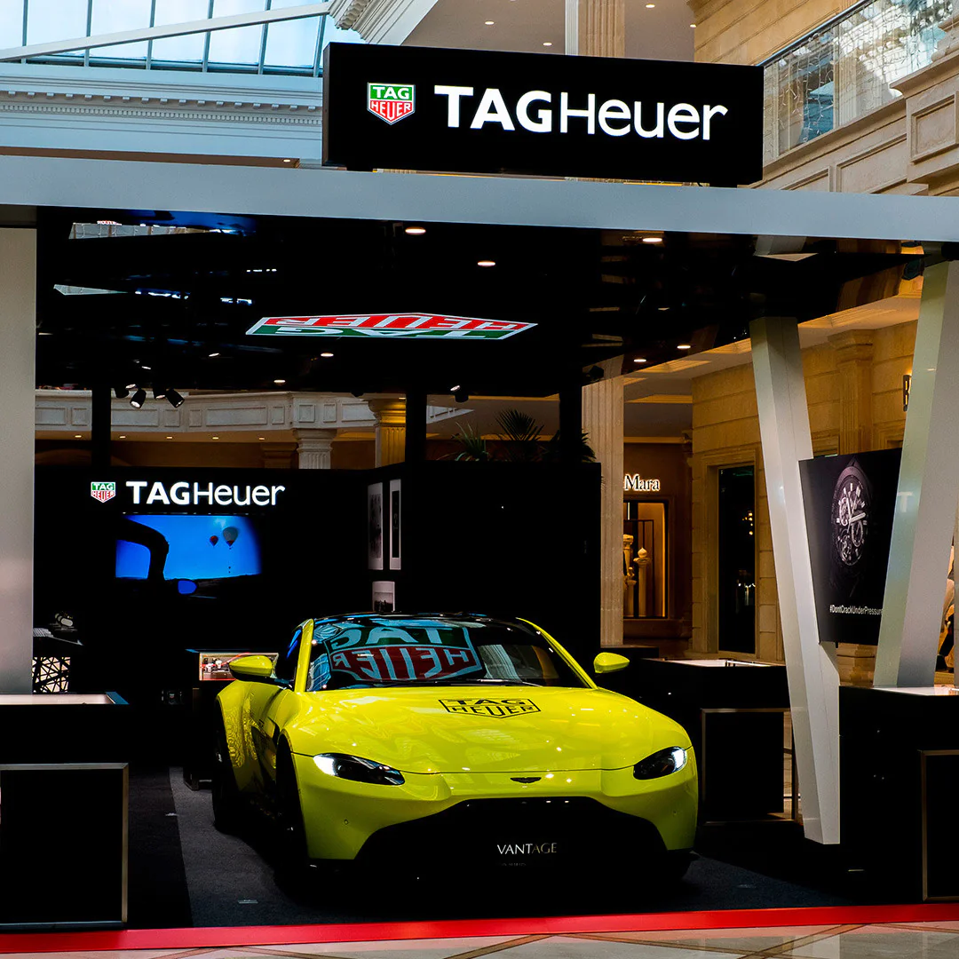 TAG Heuer открывает бутик в ТЦ «Крокус Сити Молл». PandaTells.com