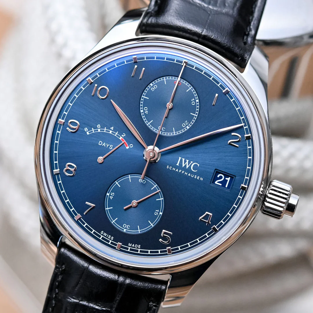 IWC Portugieser Hand-Wound Monopusher Edition «Laureus Sport for Good ...