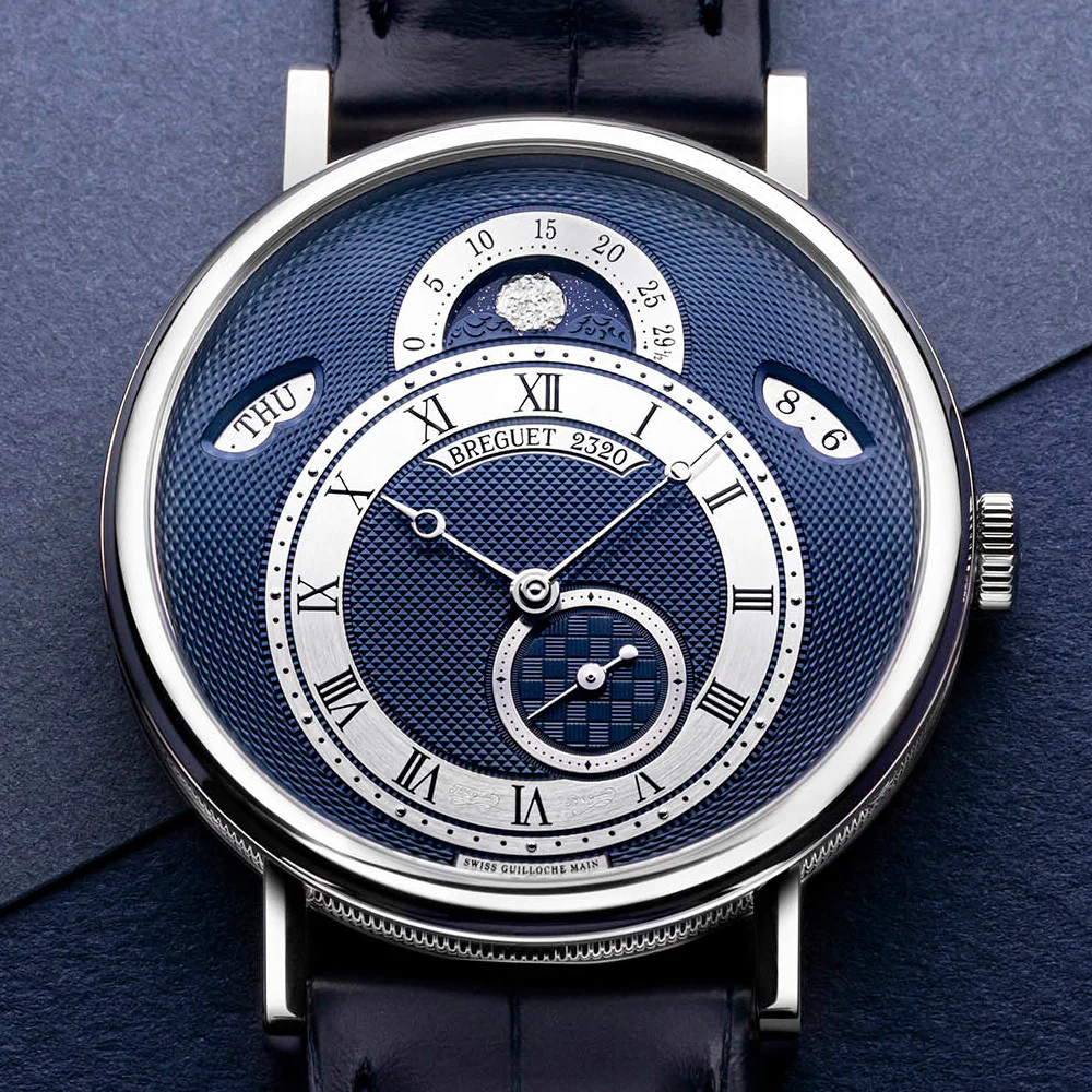 Breguet Classique 7337 Calendar & Moon. PandaTells.com