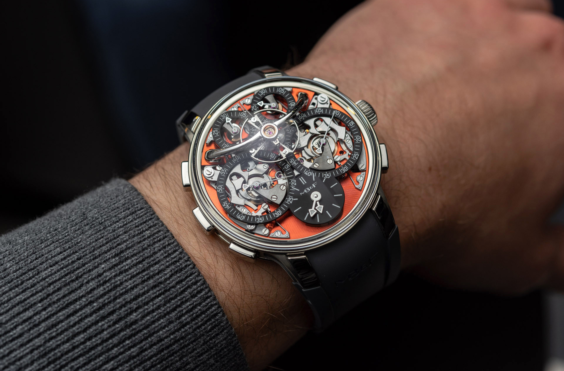 MB&F Legacy Machine Sequential EVO. PandaTells.com