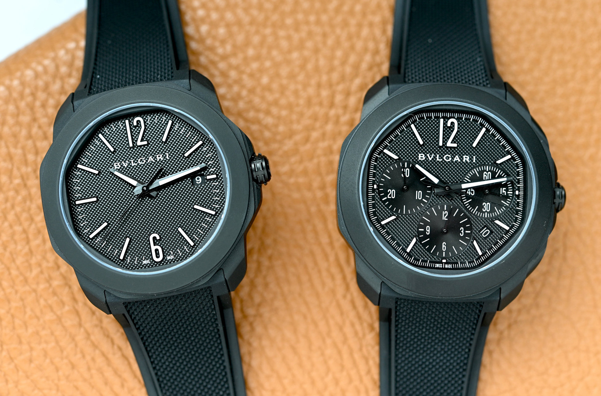 Bvlgari Octo Roma в стиле All-Black. PandaTells.com