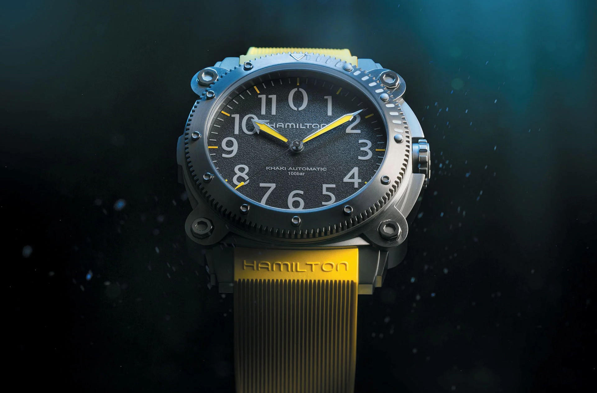 Hamilton Khaki Navy BeLOWZERO. PandaTells.com