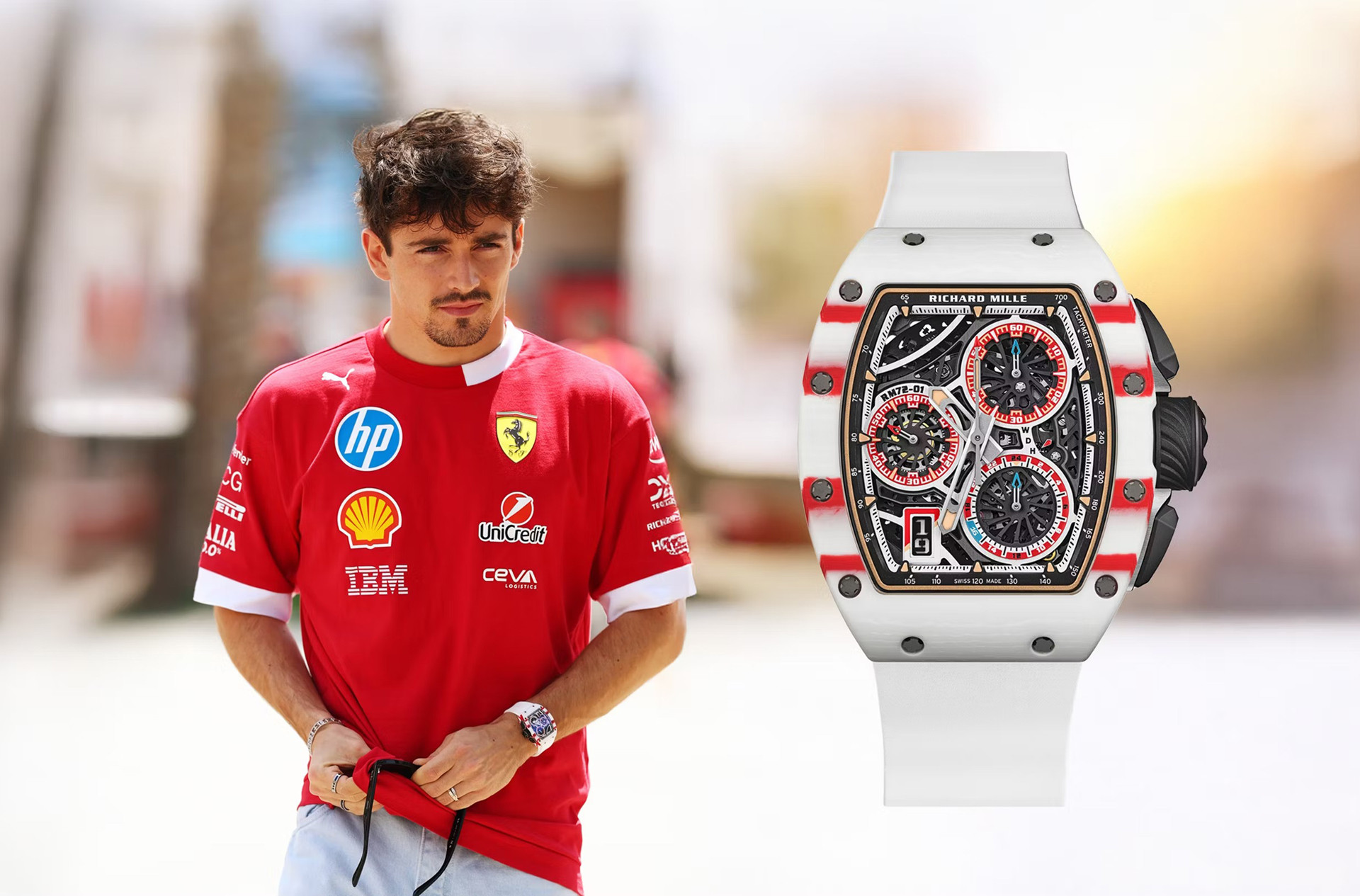 Richard Mille RM72-01 «Charles LeClerc». PandaTells.com