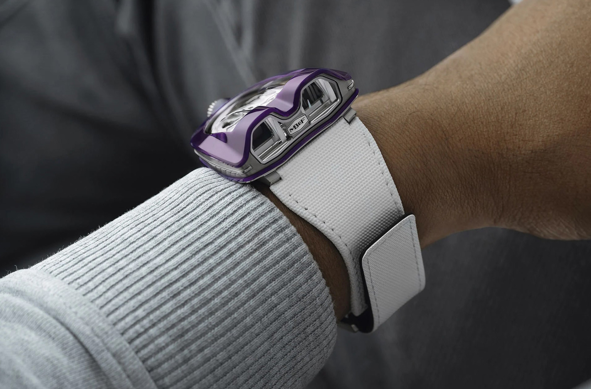 MB&F HM8 Mark 2 Purple. PandaTells.com