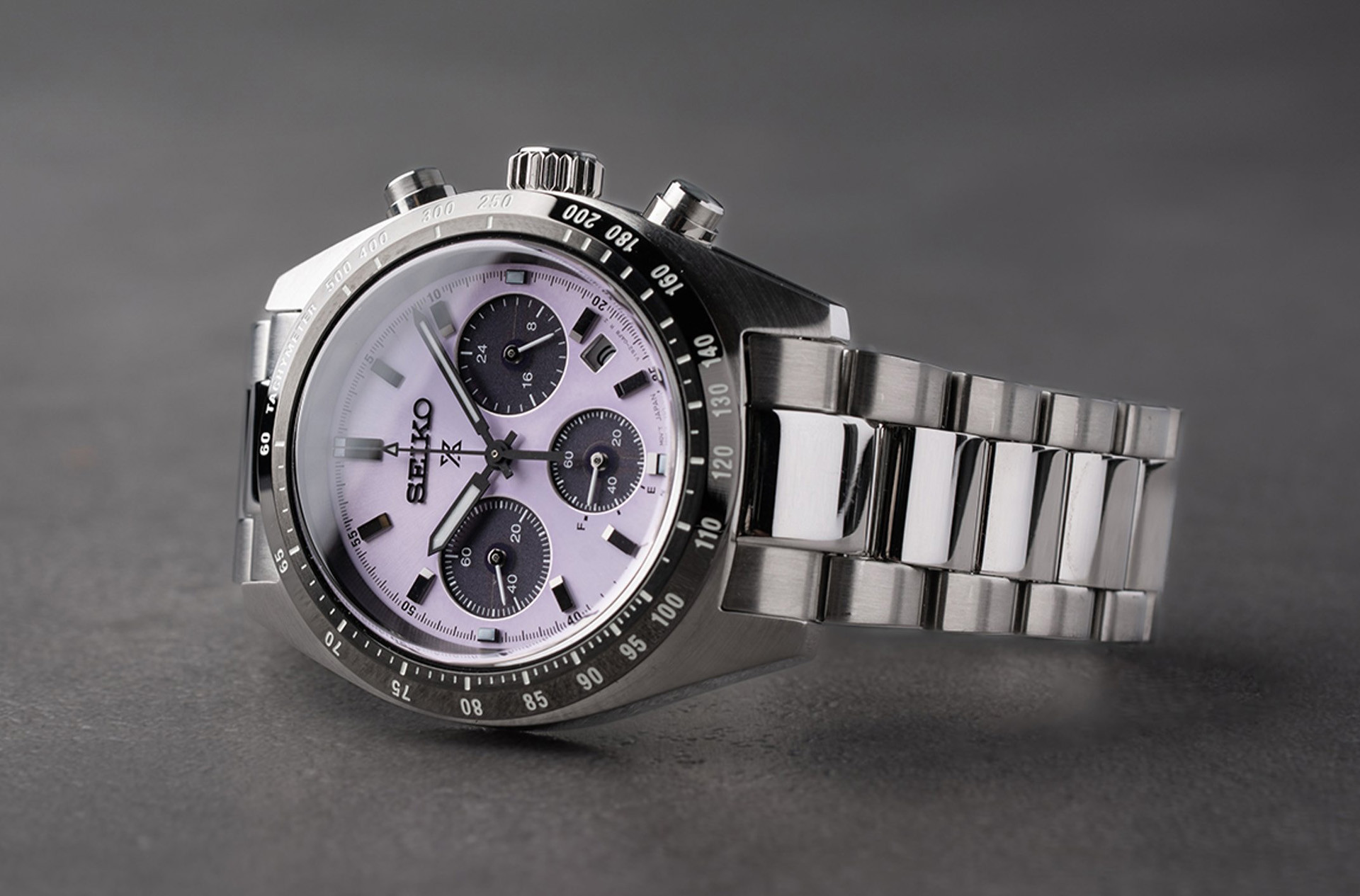 Seiko Prospex Speedtimer Solar Chronograph SSC955. PandaTells.com