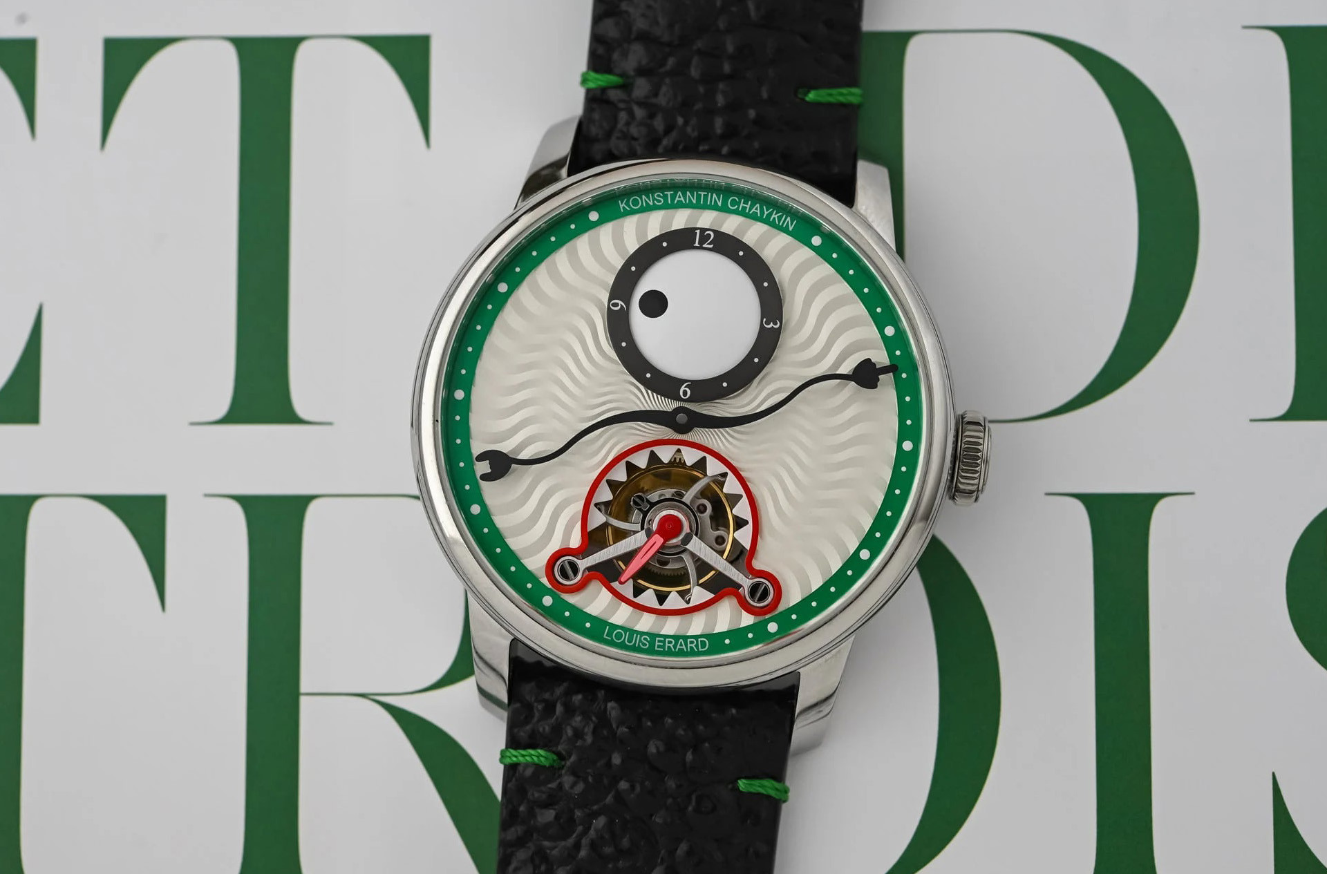 Louis Erard x Konstantin Chaykin Time Eater Tourbillon. PandaTells.com