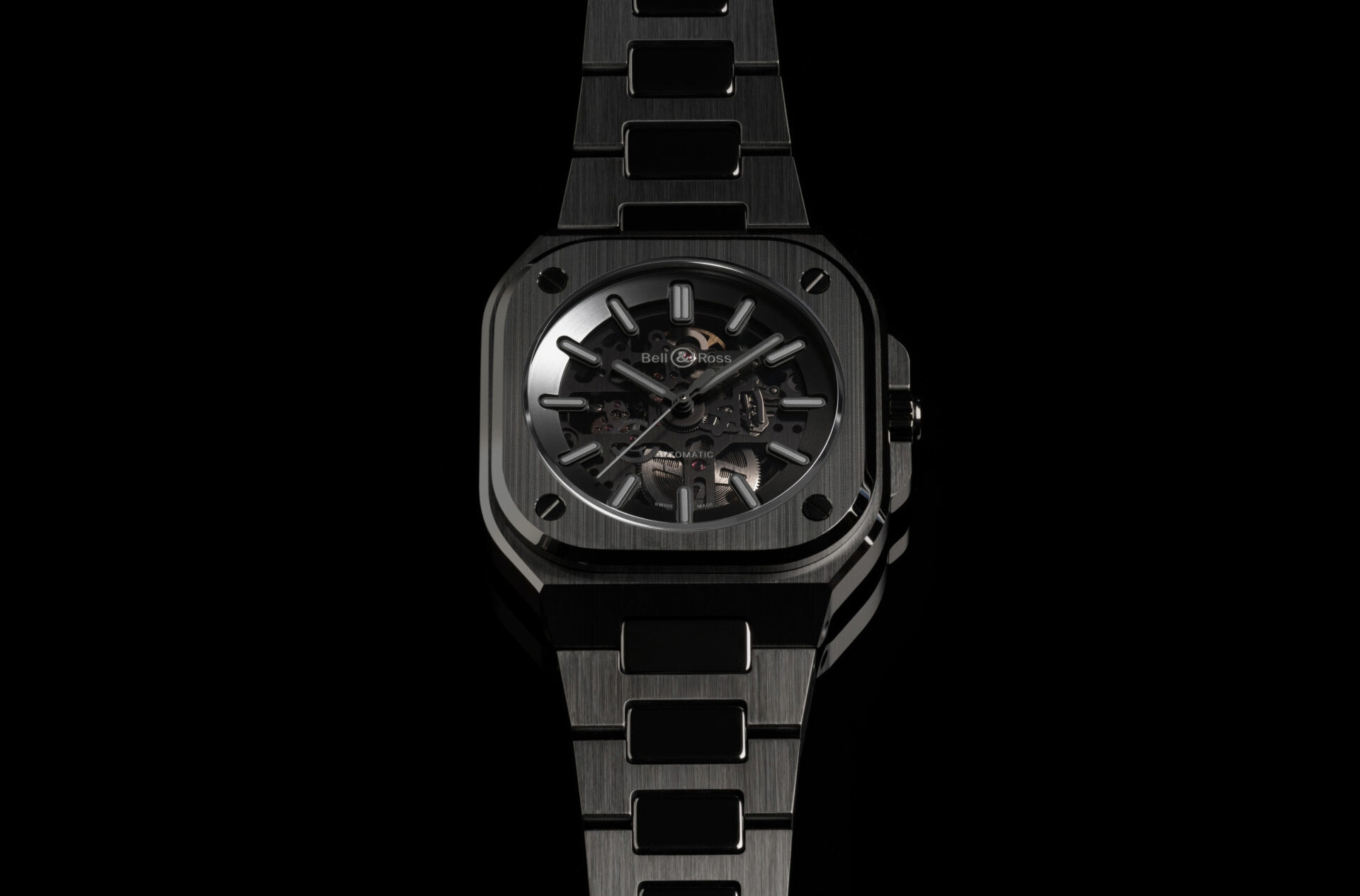 Bell & Ross BR-05 Skeleton Phantom Ceramic. PandaTells.com